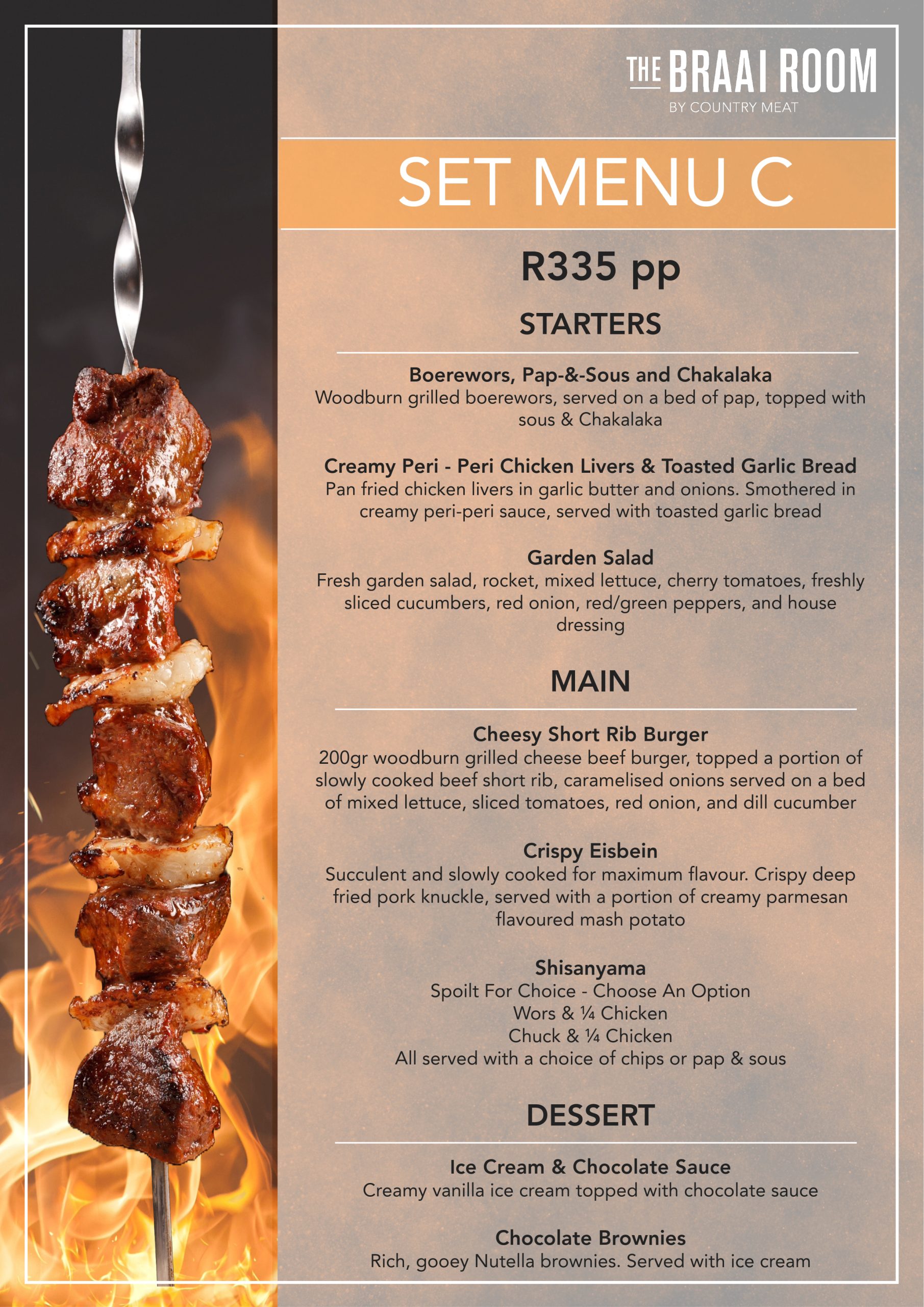 Lonehill – End of year functions – Braai Room