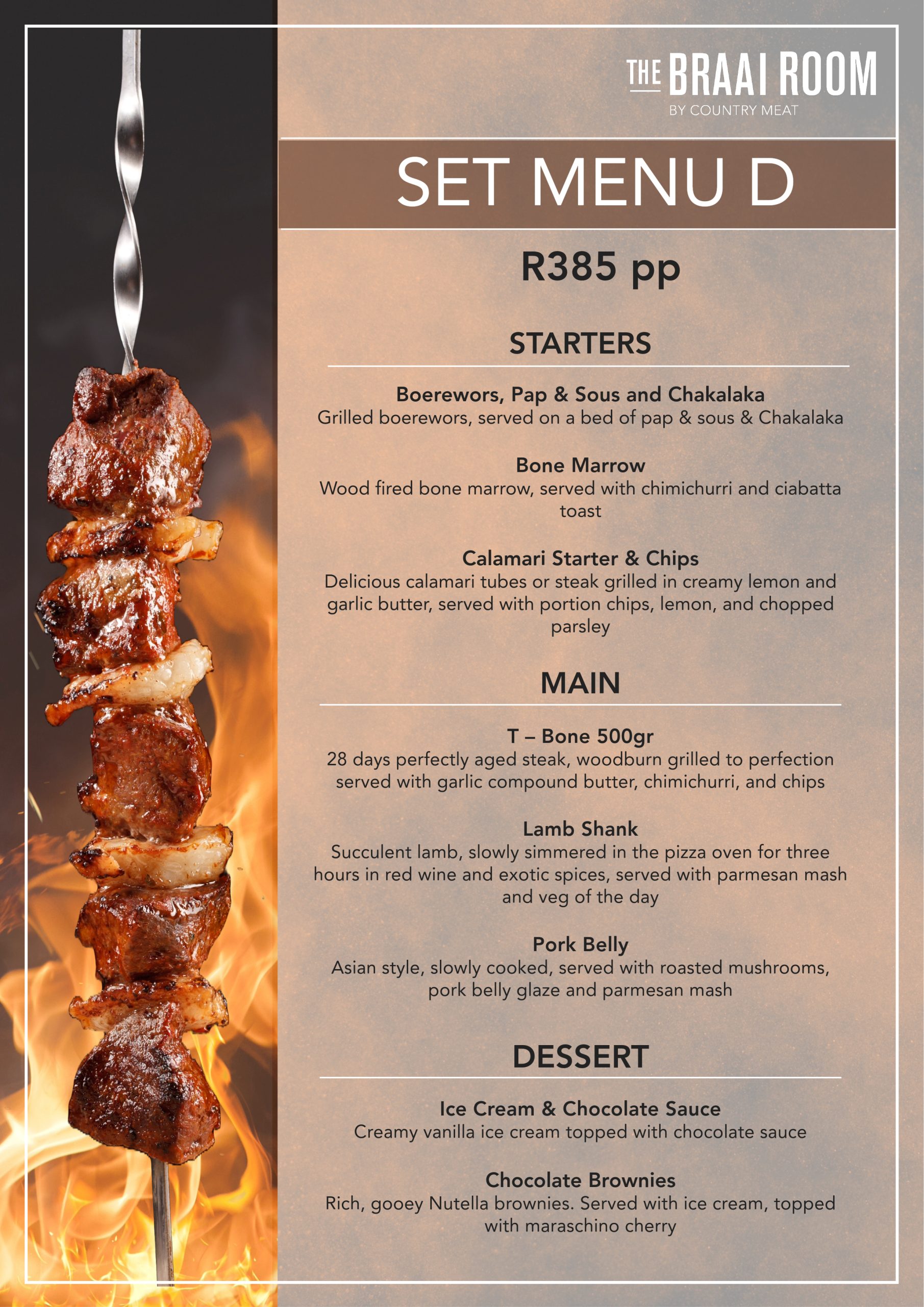 Lonehill – End of year functions – Braai Room